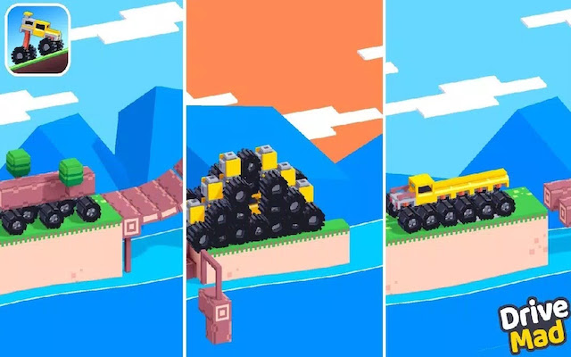 Drive Mad - Stick Merge